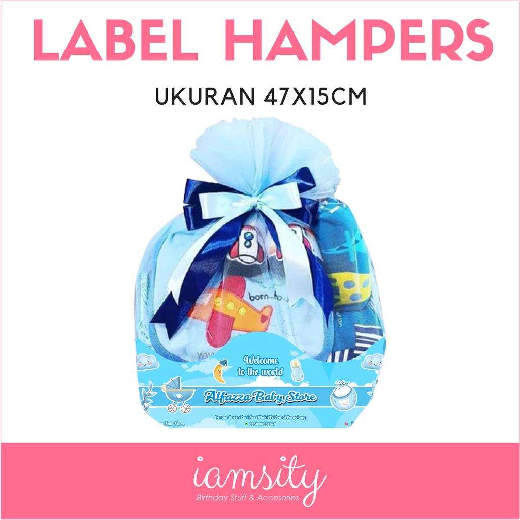 Jual Label Hampers Custom | Shopee Indonesia