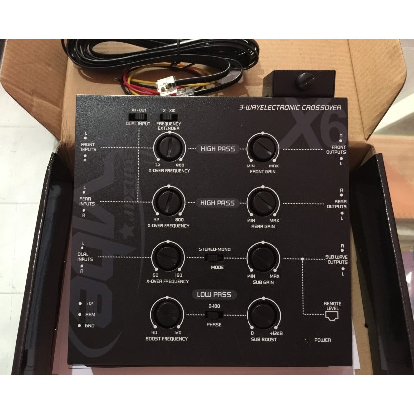 Jual CROSSOVER MOBIL 3 WAY LANZAR PLUS XTRA BASS | Shopee Indonesia