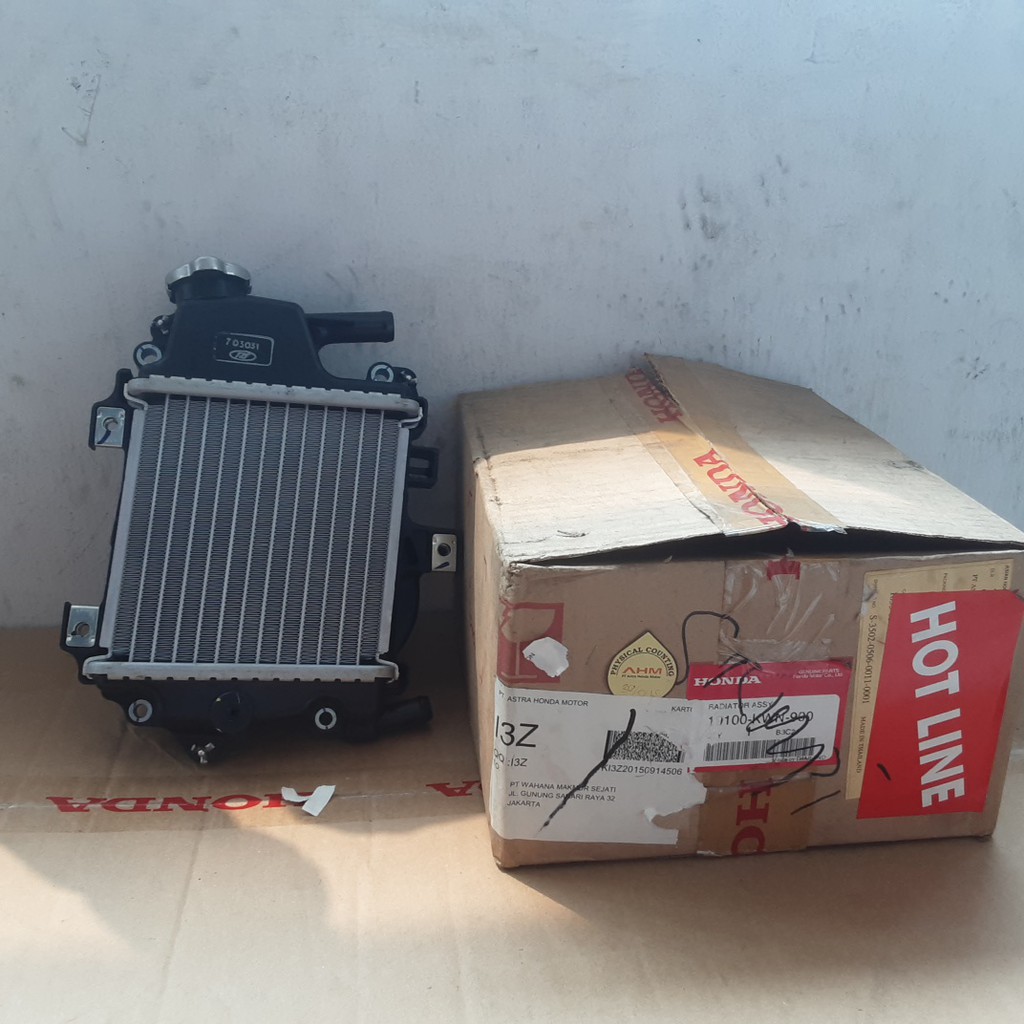 Jual RADIATOR PCX 125 CBU THAILAND 19100KWN900 ORIGINAL ASLI AHM HONDA ...