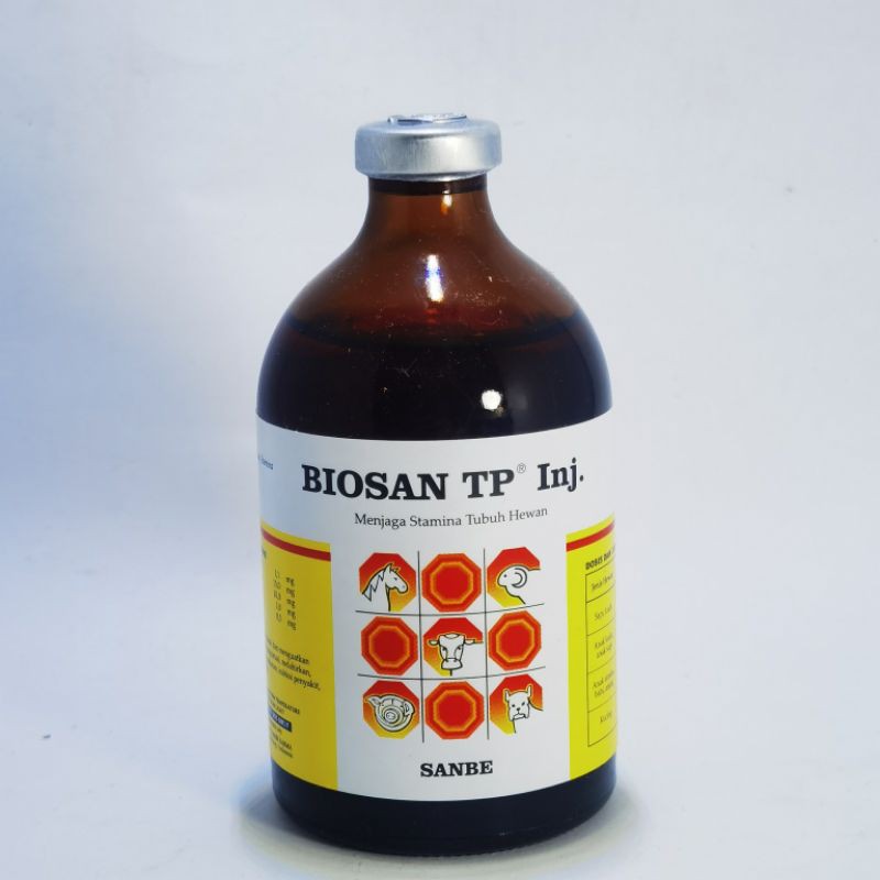 Jual Biosan TP Inj 100 ML Energi Murni ATP Untuk Hewan | Shopee Indonesia