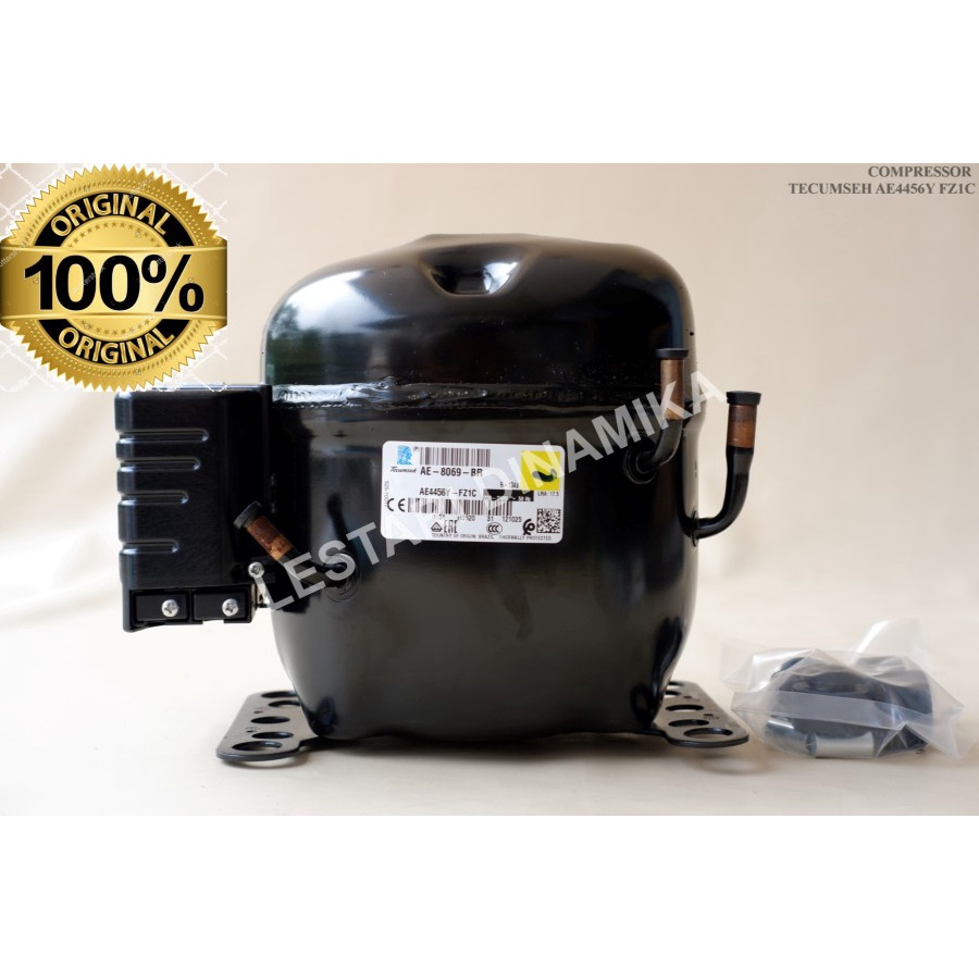 Jual Compressor Tecumseh AE4456Y FZ1C 1/2PK R134A 1PH 220V | Shopee ...