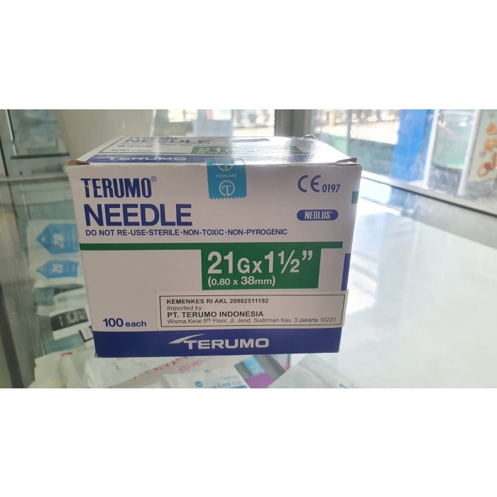 Jual Terumo Needle 21G | Shopee Indonesia