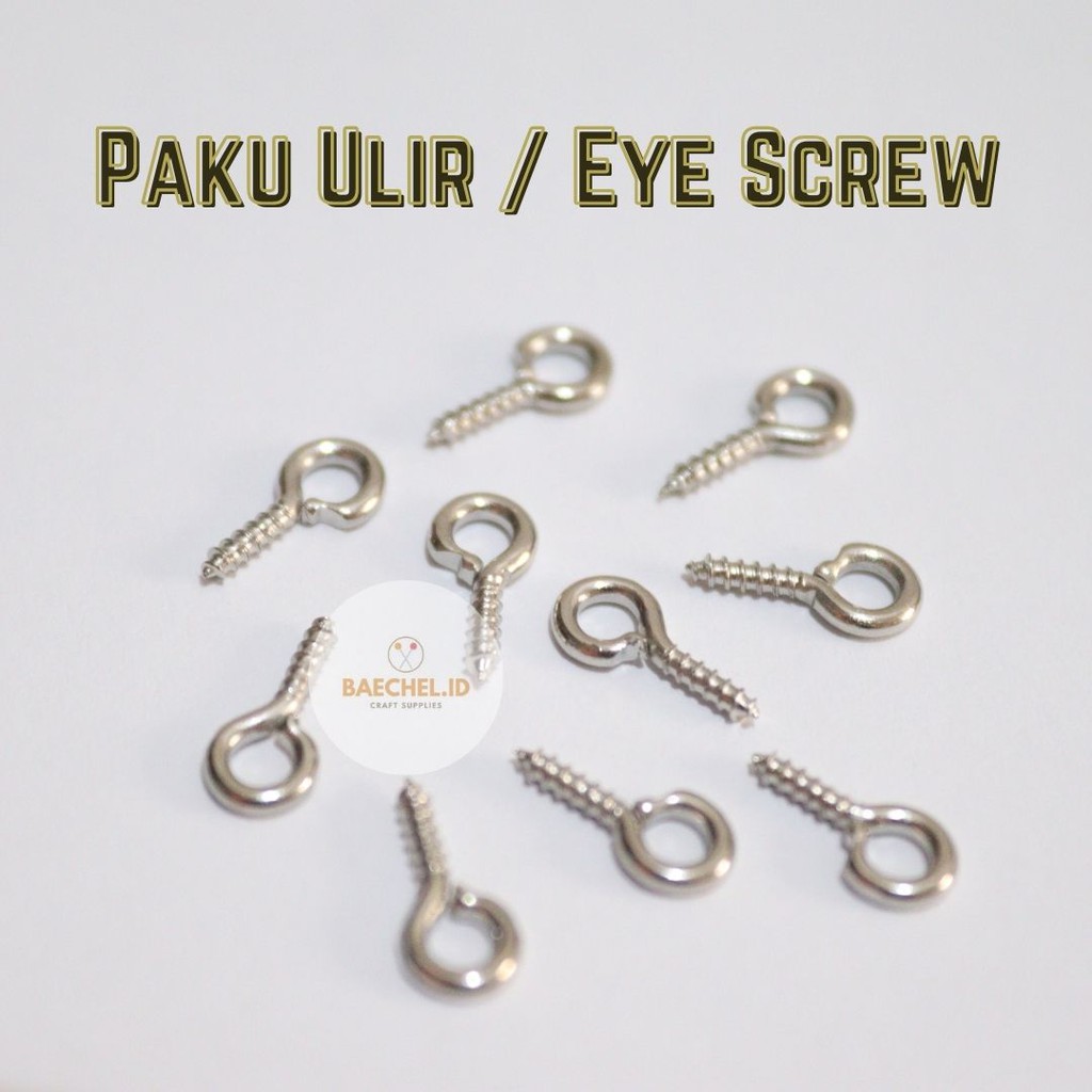 Jual Paku Ulir / Eye Screw Pins / Sekrup Kait Gantungan | Shopee Indonesia