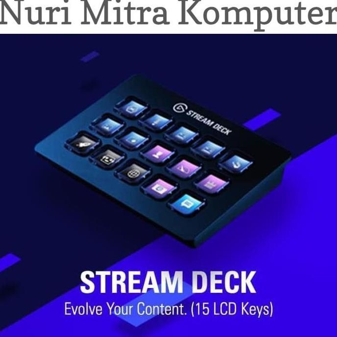 Jual Elgato Stream Deck 15 Lcd Keys Live Controller Baru | Shopee Indonesia