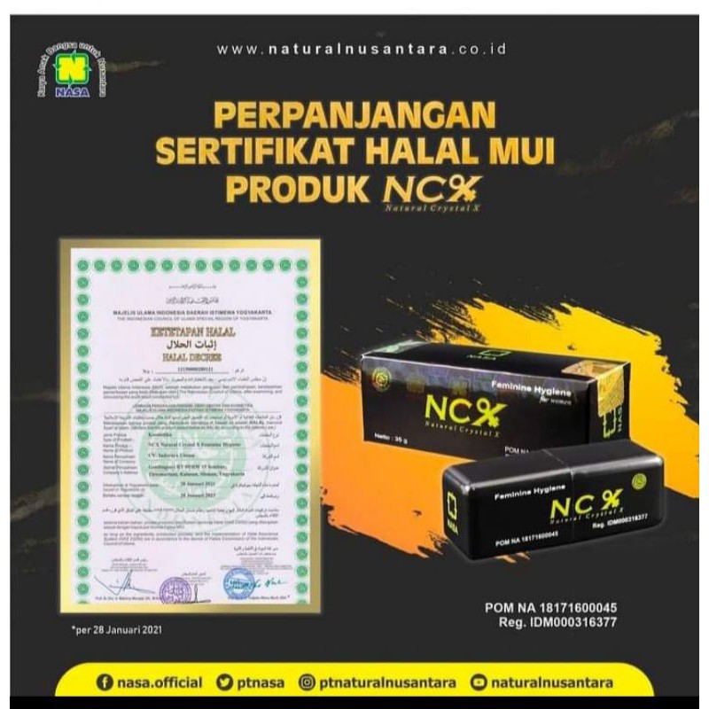 Jual NATURAL CRYSTAL X (NCX) | Shopee Indonesia