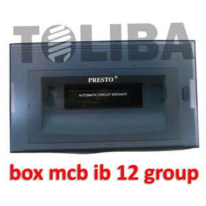 Jual box mcb presto 12 group inbow tanam dalam tembok | Shopee Indonesia