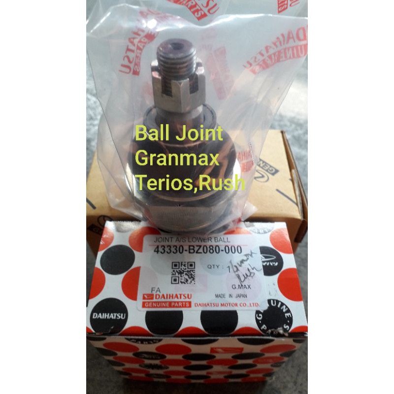 Jual BALL JOINT BAWAH,GRANMAX,TERIOS,RUSH,READY PRODUKSI JAPAN | Shopee ...