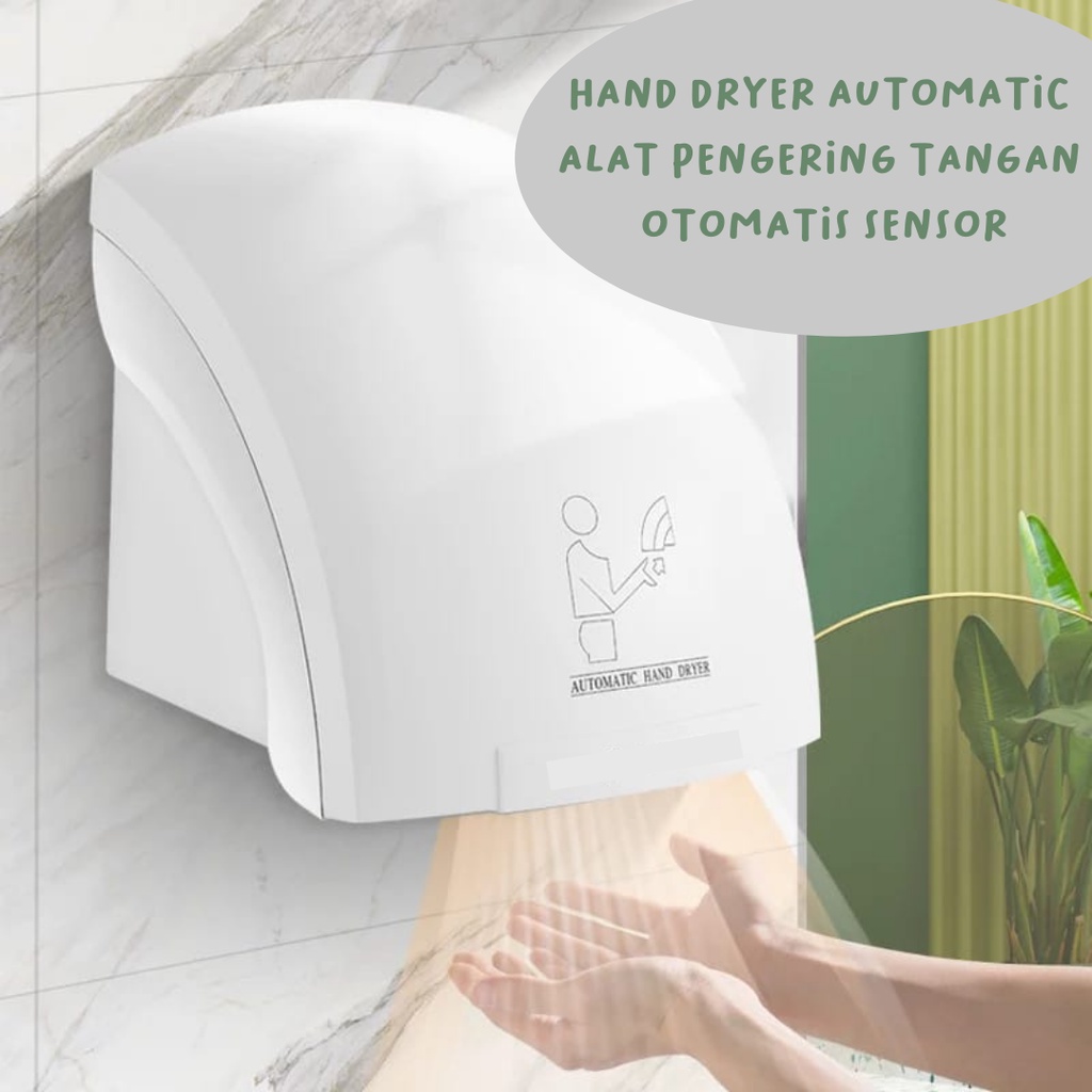 Jual HAND DRYER AUTOMATIC ALAT PENGERING TANGAN OTOMATIS SENSOR ...