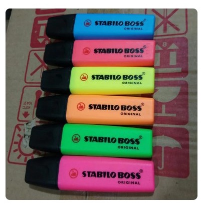 Jual Stabilo / highlighter Boss | Shopee Indonesia