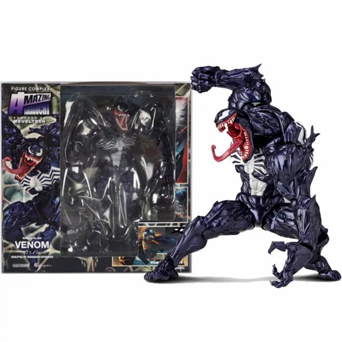 Jual Deformed Revoltech Yamaguchi Venom Spiderman Carnage Spider Gwen ...