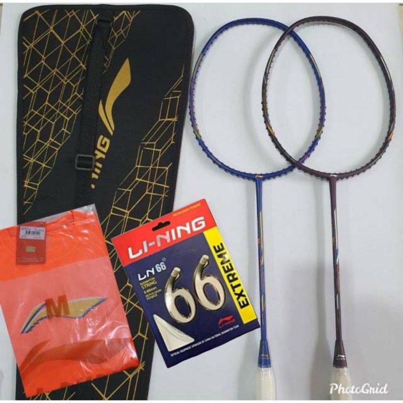 Jual Raket Badminton Lining Air Force 79 G2 79gr 5u Original | Shopee ...