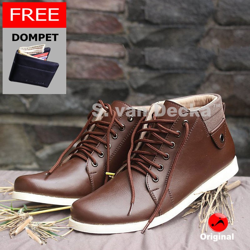 Jual Sepatu Casual Pria Sepatu Kasual Boots Sepatu Casual Boot Sepatu ...