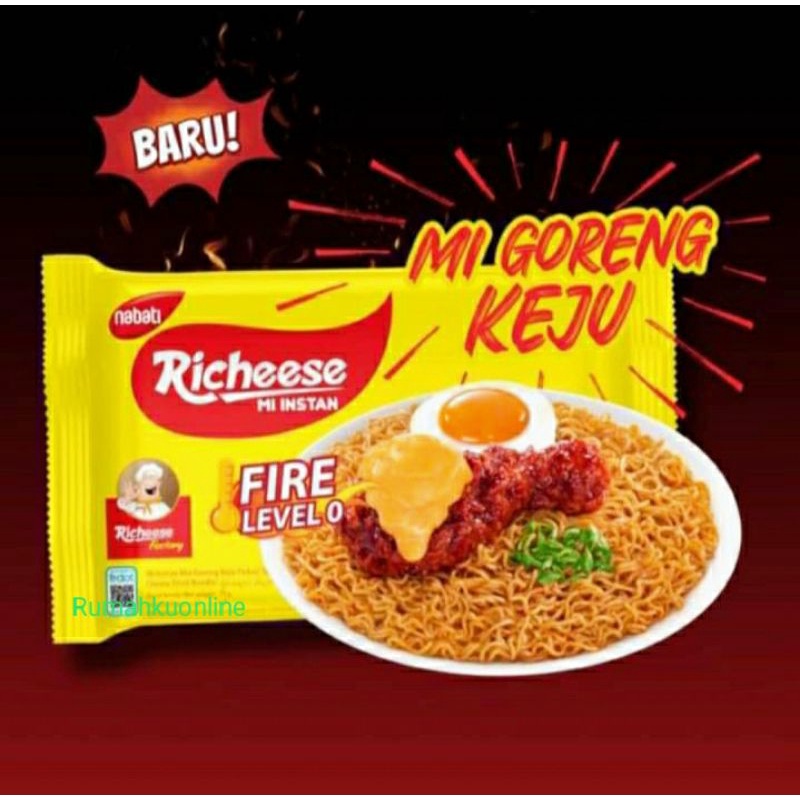 Jual RECHEESE MIE GORENG KEJU LEVEL 0/MIE RECHEESE/MIE GORENG RECHEES ...