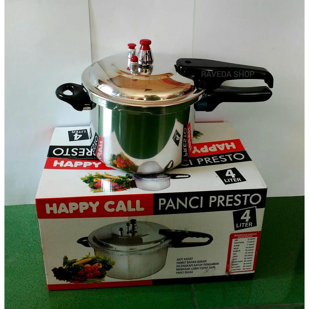 Jual Panci Presto 4 liter / Presto 4 liter Happy Call | Shopee Indonesia
