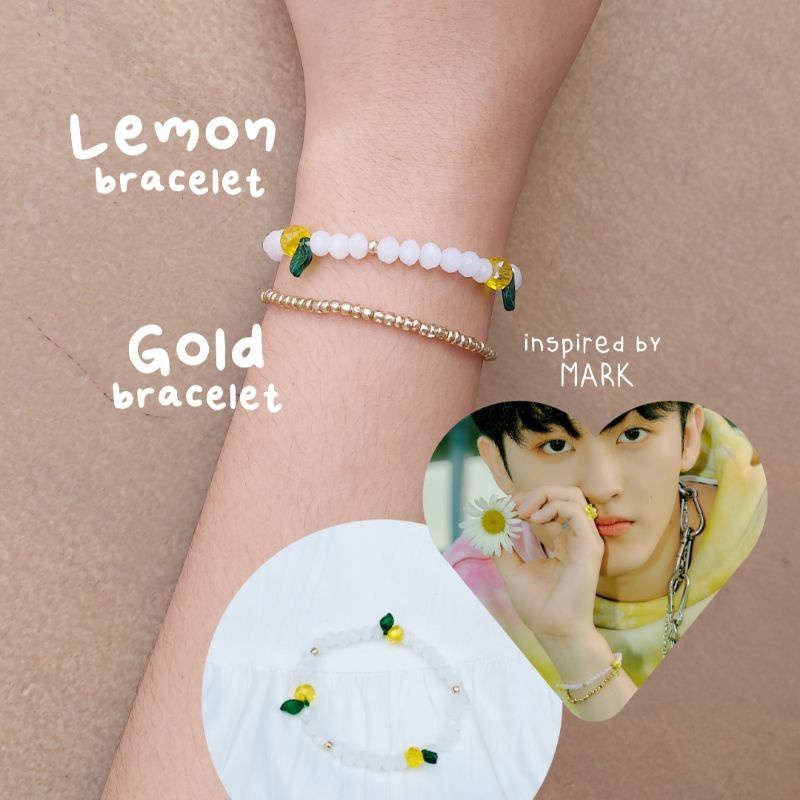 Jual Lemon Bracelet inspired by Mark Nct Dream Hello Future / Mark Lee ...