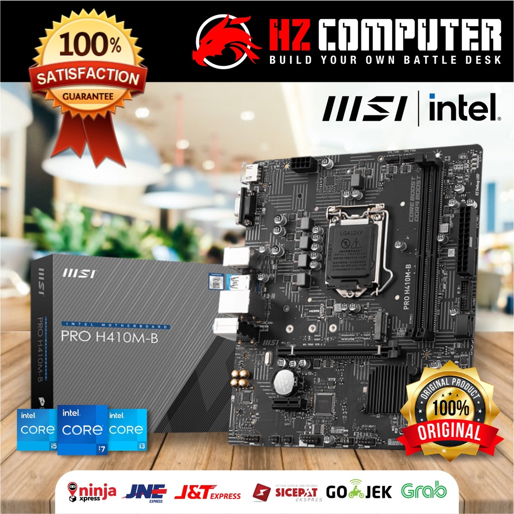Jual MSi PRO H410M-B - LGA 1200| DDR4 | Intel Generasi 10 | Shopee ...