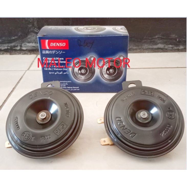 Jual Klakson Mobil Merk Denso Disc 12v Full Power Tone ( isi 2/pc ...