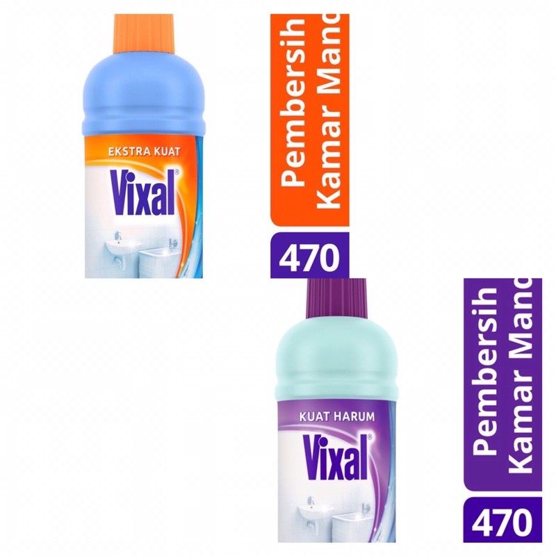 Jual Vixal Pembersih Porselen Pembersih Toilet Kemasan Botol 470ml ...