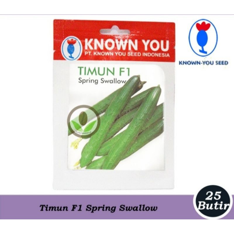 Jual Benih Sayuran Timun Spring Swallow F1 -known you Seed | Shopee ...