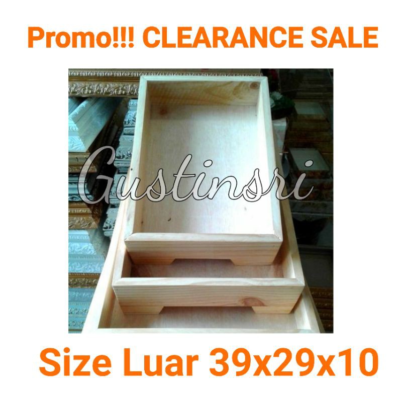 Jual PROMO!!! KOTAK HANTARAN PERNIKAHAN KAYU UKURAN HAMPERS KAYU BOX ...