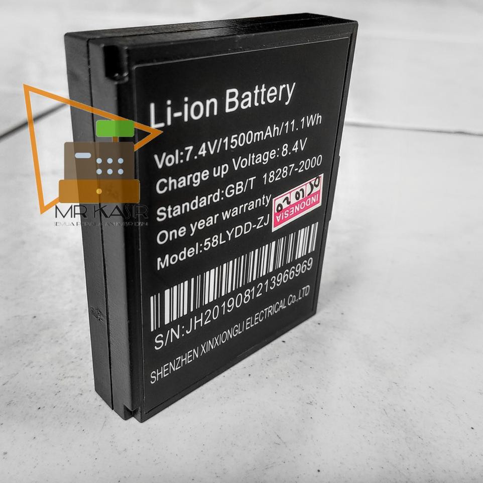 Jual Baterai Mini Printer Thermal Bluetooth EPPOS EP5802AI & EP5805AI ...