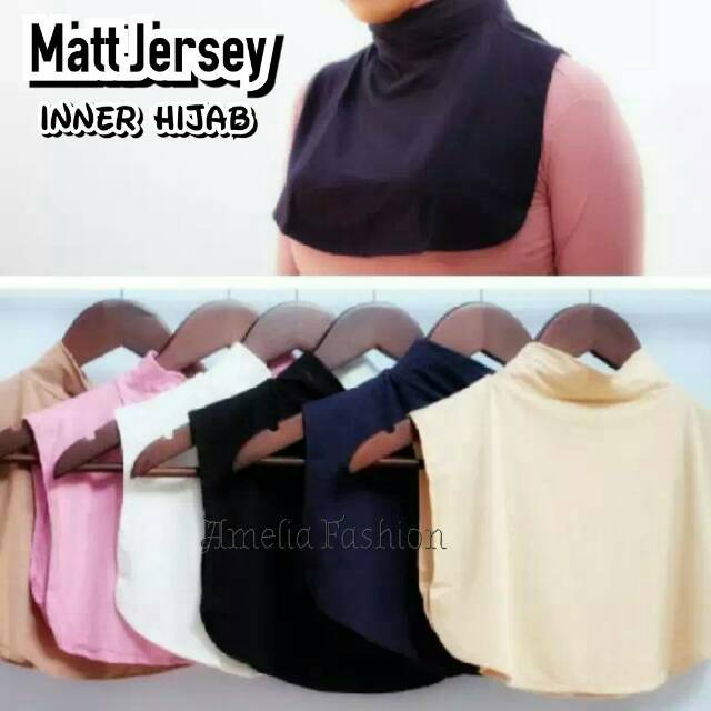 Jual MANSET LEHER JERSEY/INNER HIJAB/PENUTUP DADA | Shopee Indonesia