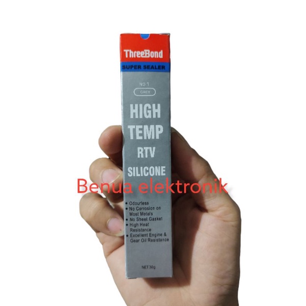 Jual Promo THREEBOND GREY KECIL 30GR Super Sealer No. 1 Grey Lem Gasket ...