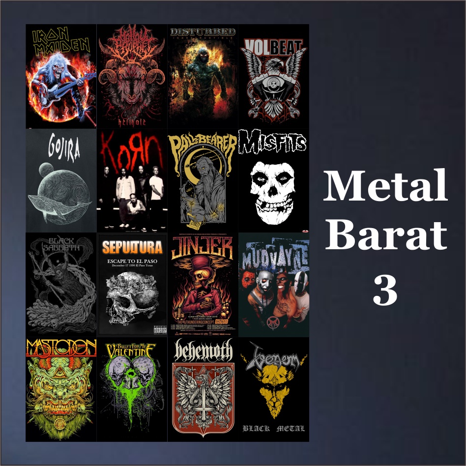 Jual Poster Metal A6 16pcs Poster Band Poster Metal Aesthetic Poster ... Jual Poster Metal A6 16pcs Poster Band Poster Metal Aesthetic Poster ...