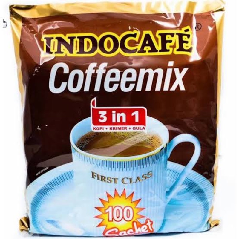 Jual Indocafe Coffee Mix 1 pak ( 1 bag x 100 sachet x 20g ) / Kopi ...