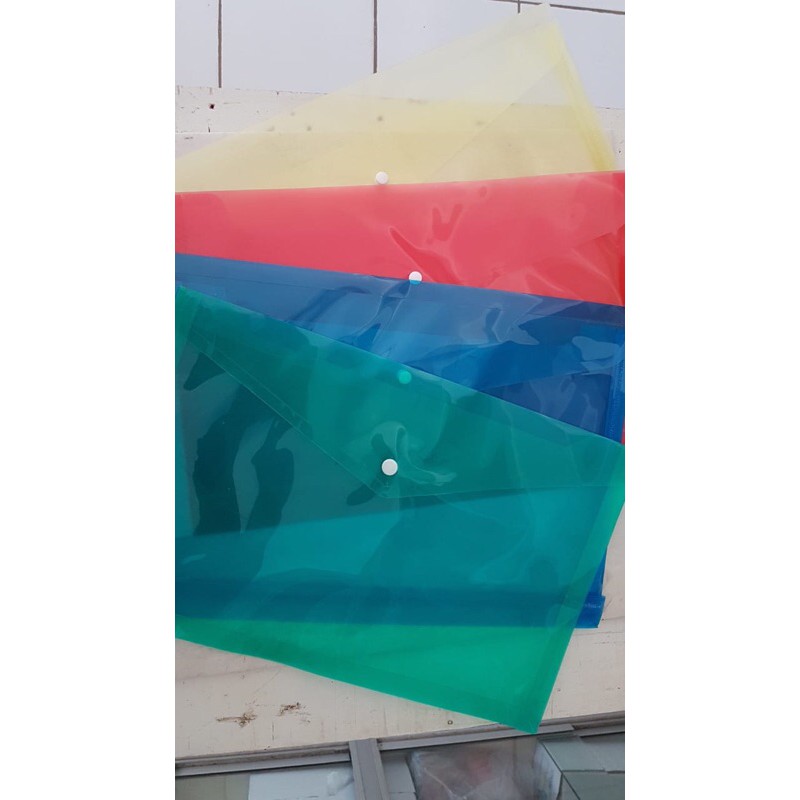 Jual Map plastik L / Map Kancing / Map Kertas buffalo / Map Snel hekter ...