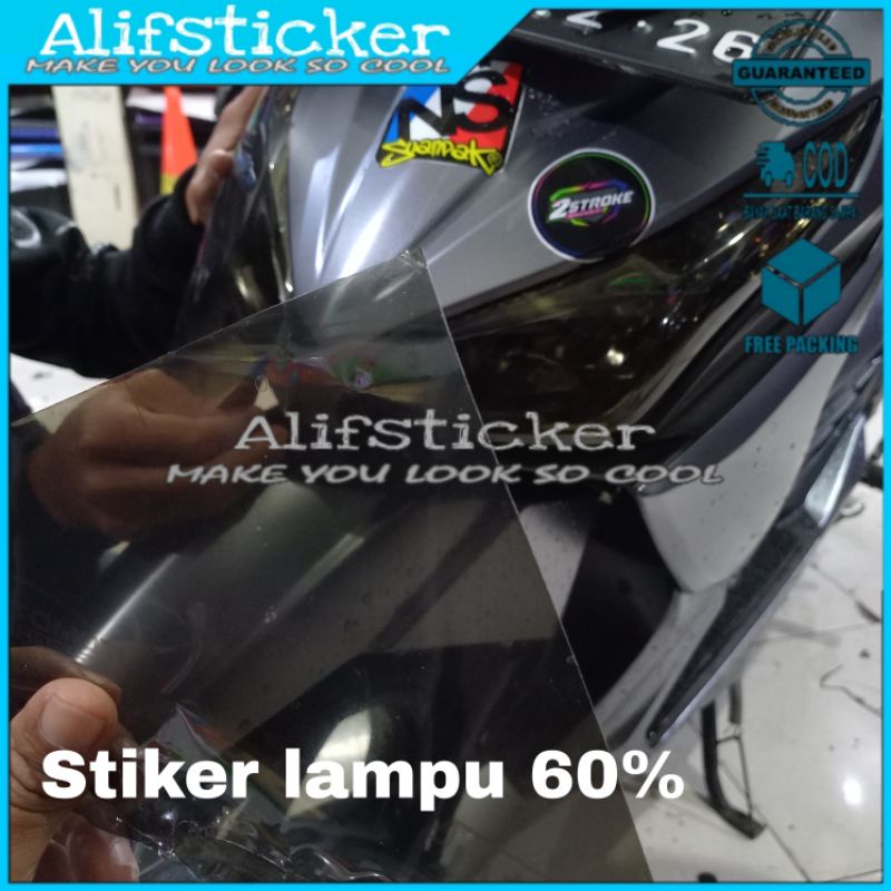 Jual Stiker Lampu Hybrid Motor Hitam Sticker Hybrid Skotlet Hitam ...