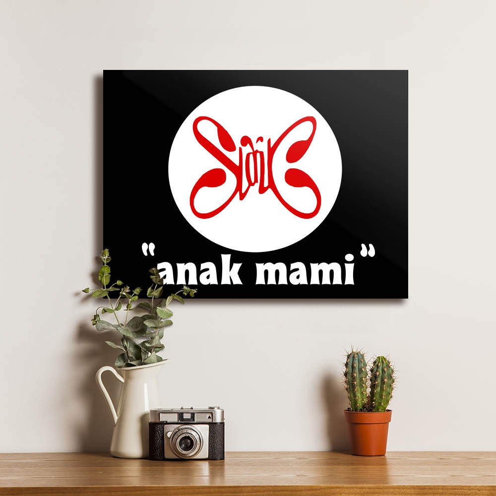 Jual Slank Band Anak Mami Poster Kayu Pajangan Dekorasi Dinding Rumah ...