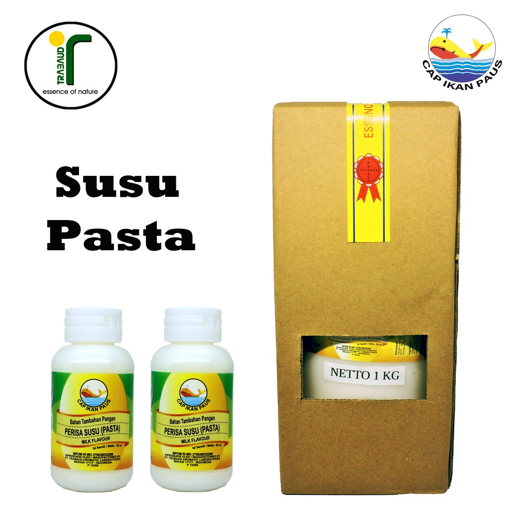 Jual (1 KG) Perisa Susu Pasta Milk Flavor Cap Ikan Paus | Shopee Indonesia