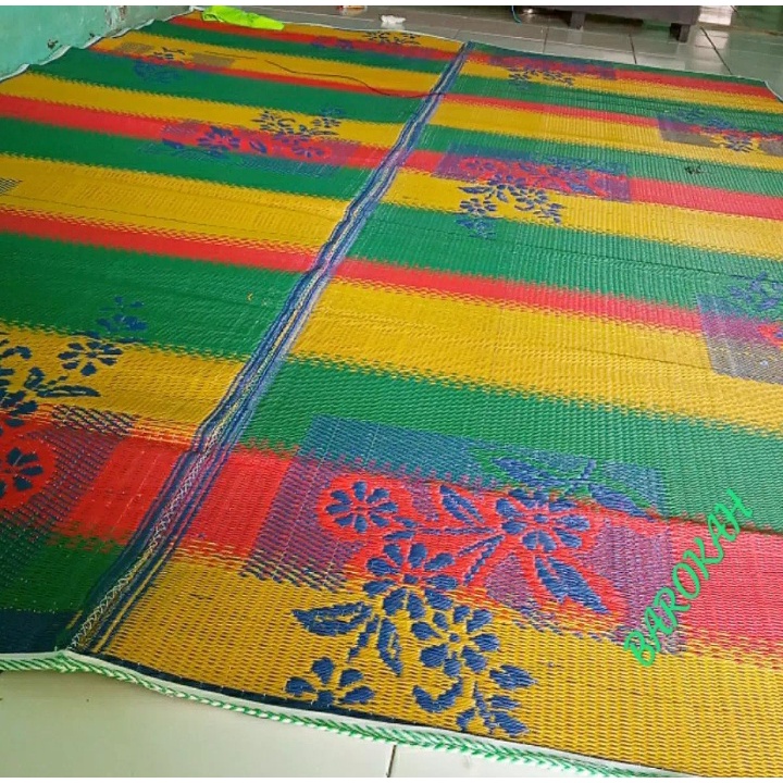 Jual Tikar plastik Tikar asli merek singa laut uk P3 meter L2 meter ...