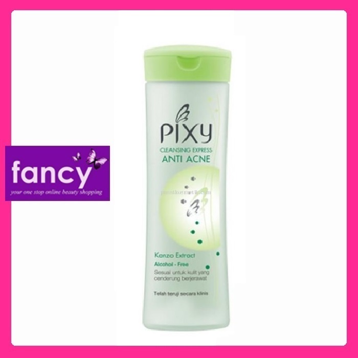 Jual Pixy Cleansing Express Anti Acne 100/150ml (Pembersih + Penyegar Wajah) | Shopee Indonesia