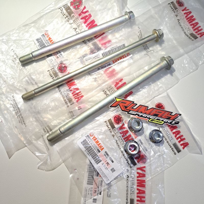 Jual SET AS RODA DEPAN AS RODA BELAKANG AS ARM & MUR RX KING ORIGINAL ...