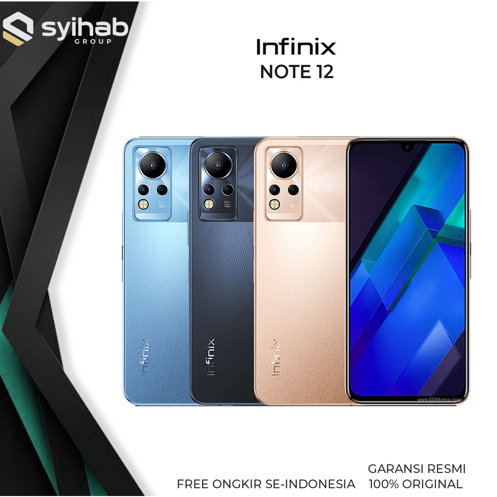 Jual Infinix Note 12 8/128GB, 8/256GB - Garansi 1 Tahun | Shopee Indonesia