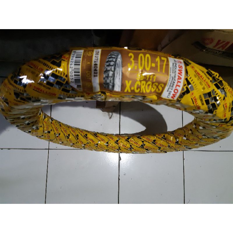 Jual Ban Cross Swallow 300-17 Type X Cross | Shopee Indonesia