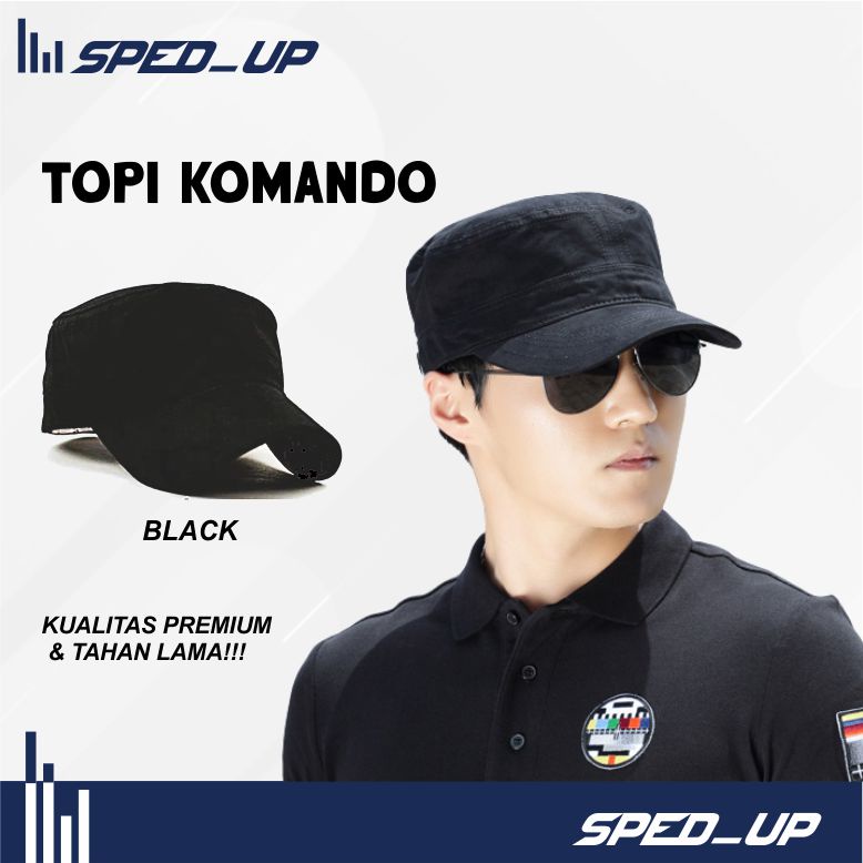 Jual TOPI KOMANDO TOPI POLOS TOPI KEREN TOPI GAUL | Shopee Indonesia