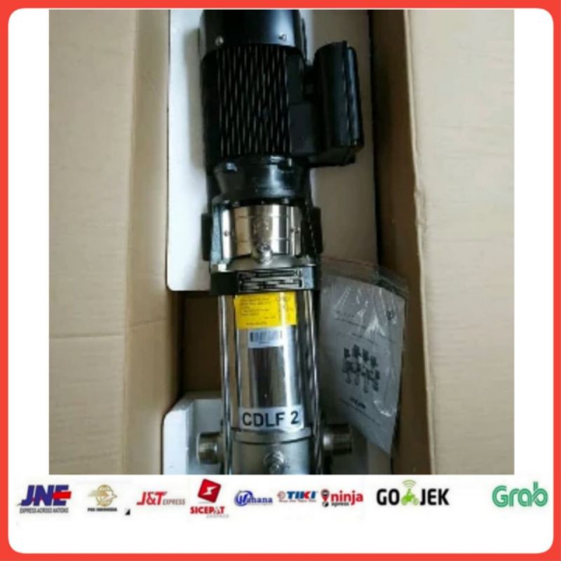 Jual Pompa Multistage Vertical CNP CDLF.2-22 3hp 1phase 2.2kw Mesin Pompa Booster pump | Shopee ...