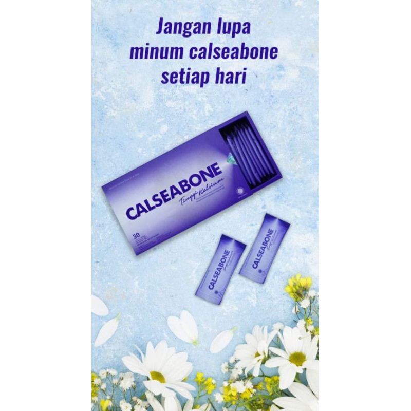 Jual Cal_sea_bone hwi 1 kotak isi 30 sachet/ obat kalsium/ obat tulang ...