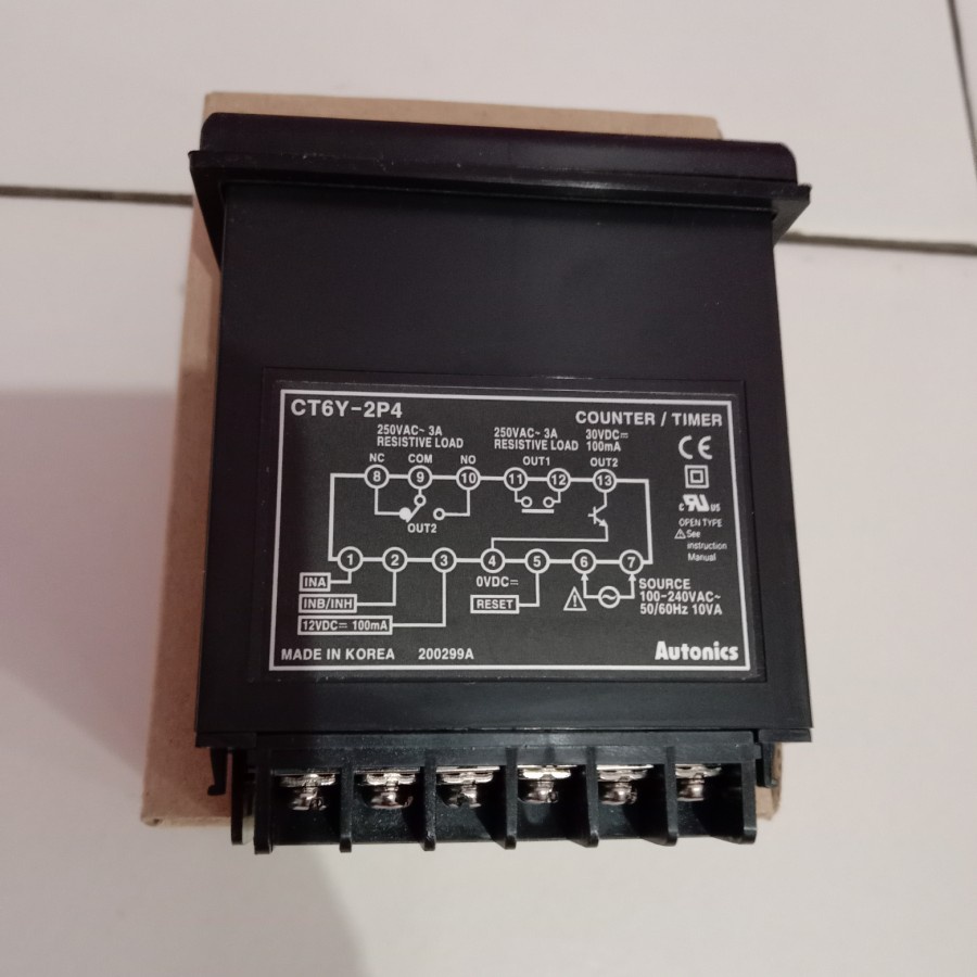 Jual COUNTER TIMER AUTONICS CT6Y-2P4 | Shopee Indonesia