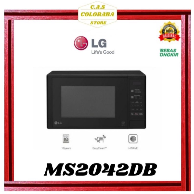 Jual LG MS2042DB Microwave Oven 20 Liter EasyClean™, i-wave | Shopee Indonesia