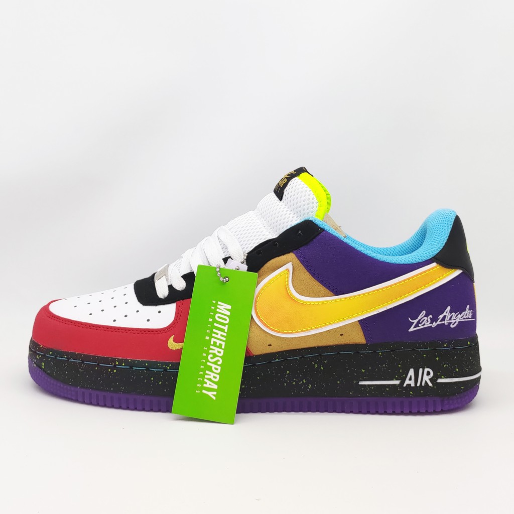 Jual NIKE AIR FORCE 1 LOS ANGLES PREMIUM | Shopee Indonesia
