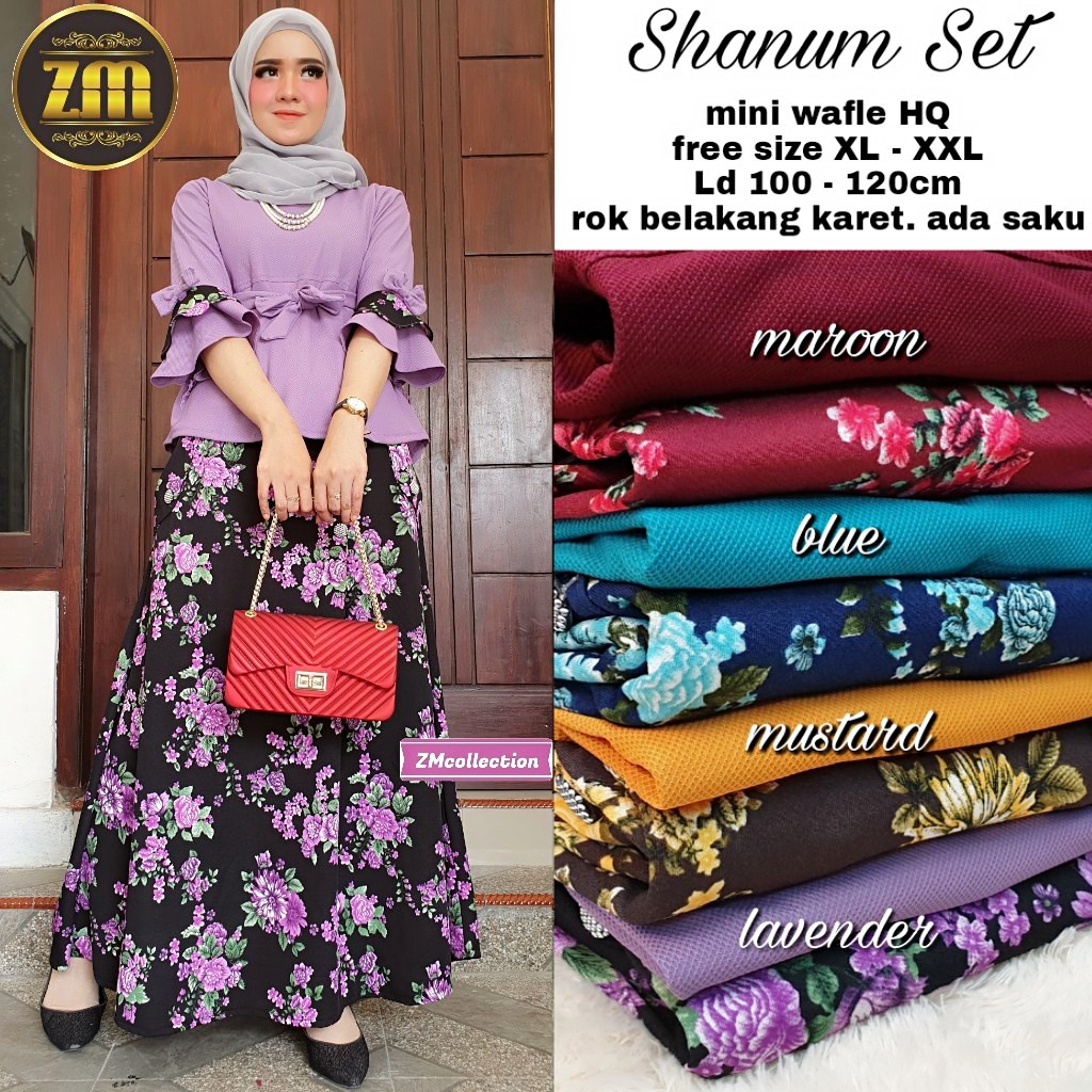 Jual Shanum set by Zola | Shopee Indonesia