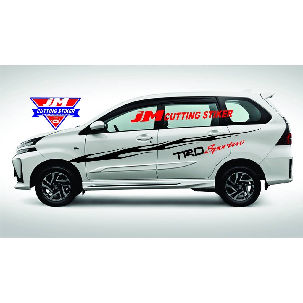 Jual Stiker mobil avanza trd sticker mobil avanza xenia calya ertiga ...