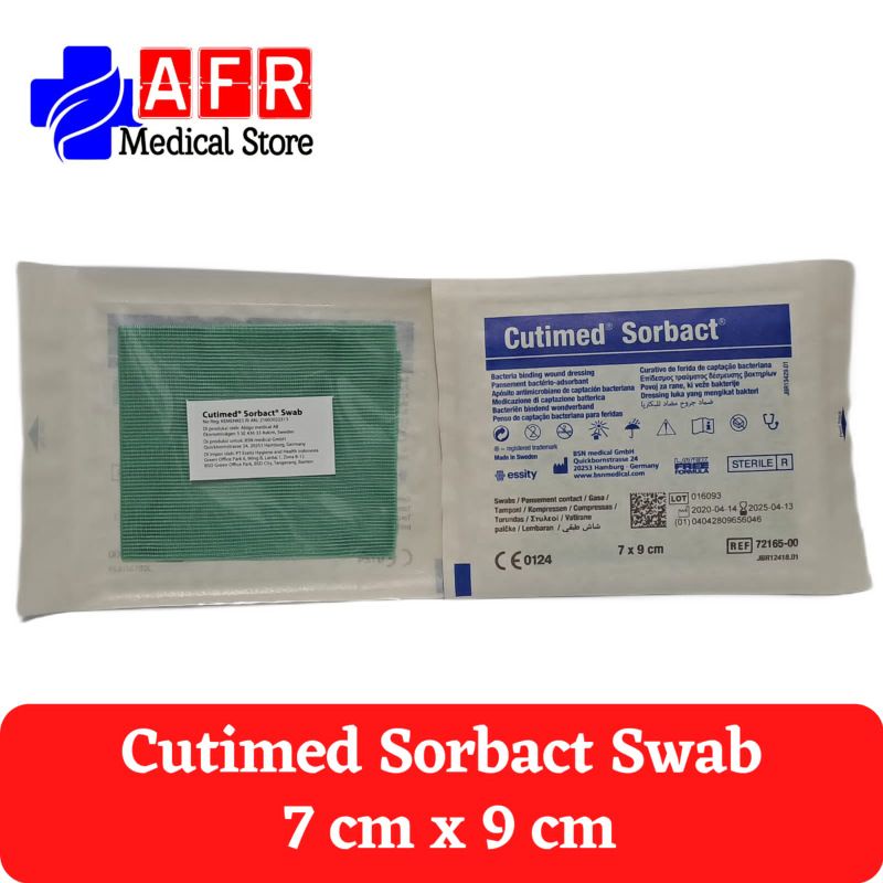 Jual Cutimed Sorbact Swab 7cm x 9cm | Shopee Indonesia