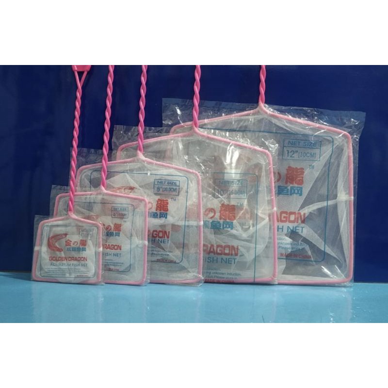 Jual Tangguk / Serokan 4,6,8,10,12 INCH Golden Dragon Aquarium | Shopee ...