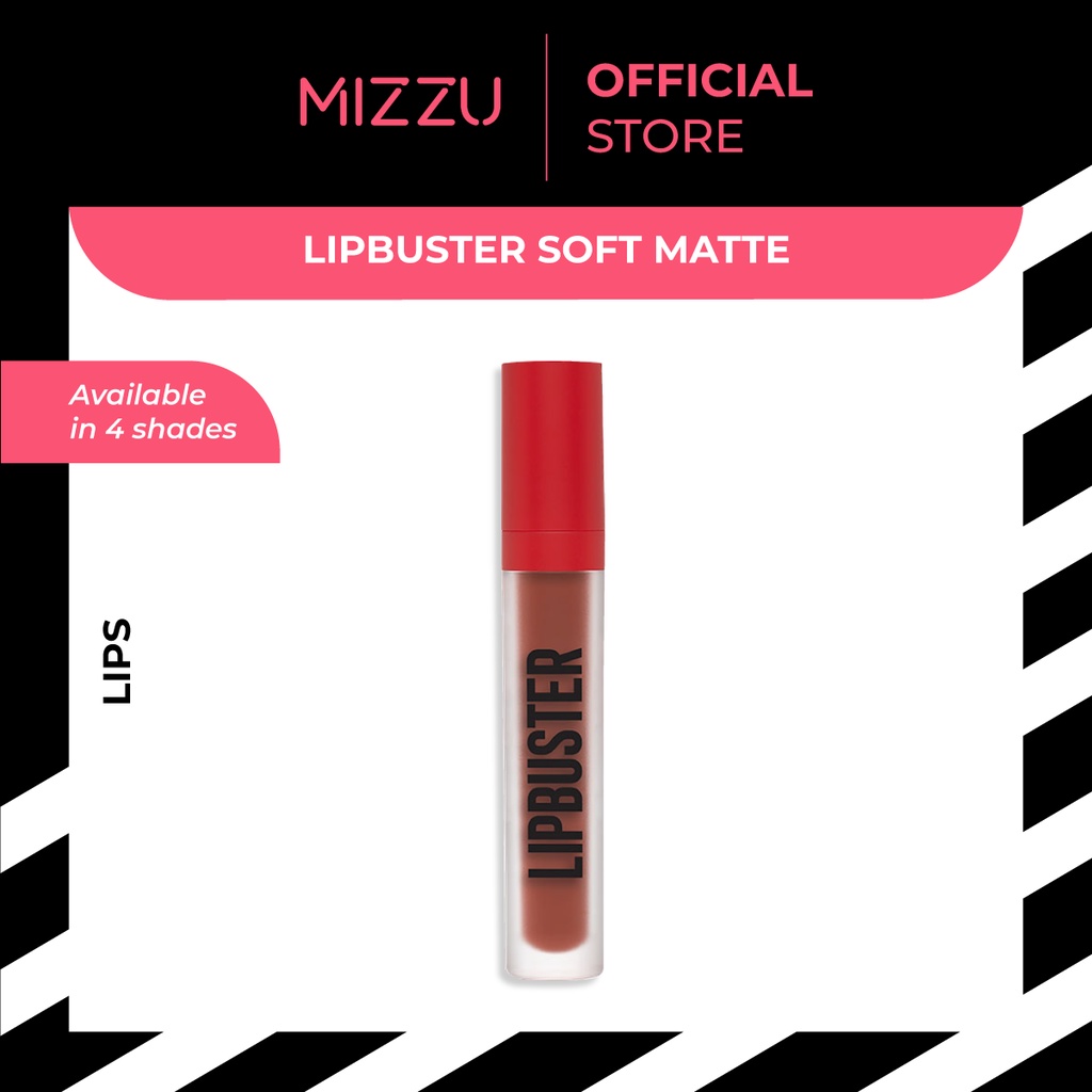 Jual Mizzu Lipbuster Soft Matte - Lip Cream Matte | Shopee Indonesia