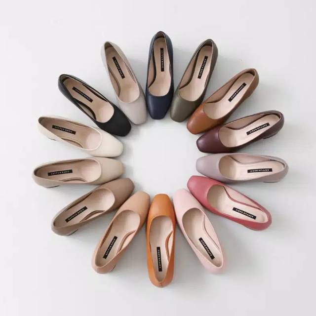 Jual [ORIGINAL KOREA] Sappun Merisum Basic Middle Heels 5cm | Shopee ...